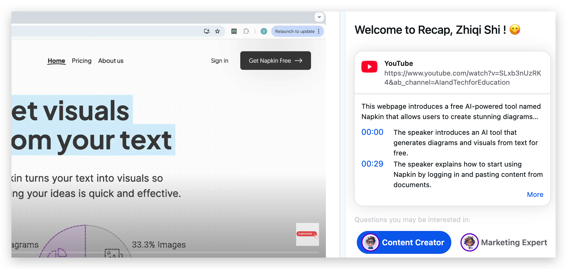 AI-Powered Random Topic Generator